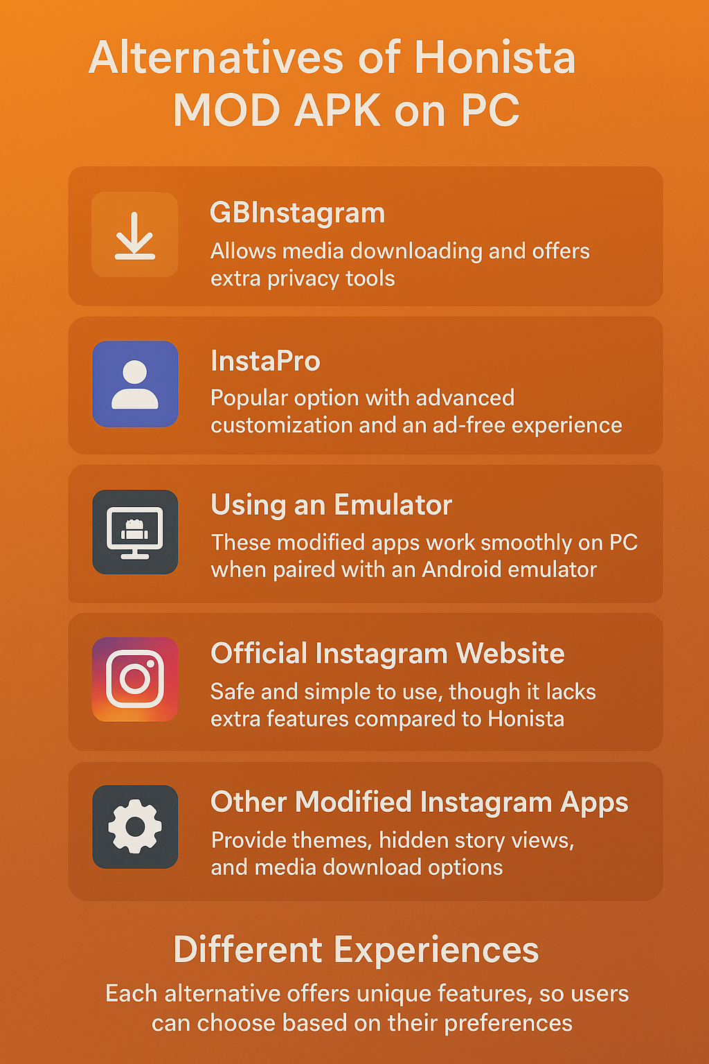 Run Honista MOD APK On PC . Enjoy Premium Features Free In 2025